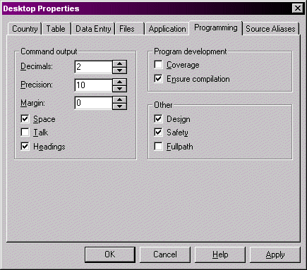 Using the Designers in dBASE