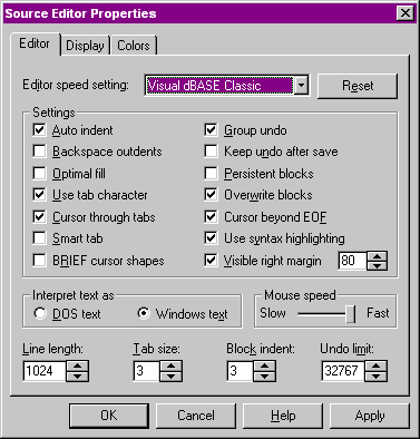 Using the Designers in dBASE