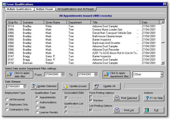 Using The Microsoft Visual Basic ActiveX Control ListView In Visual DBASE