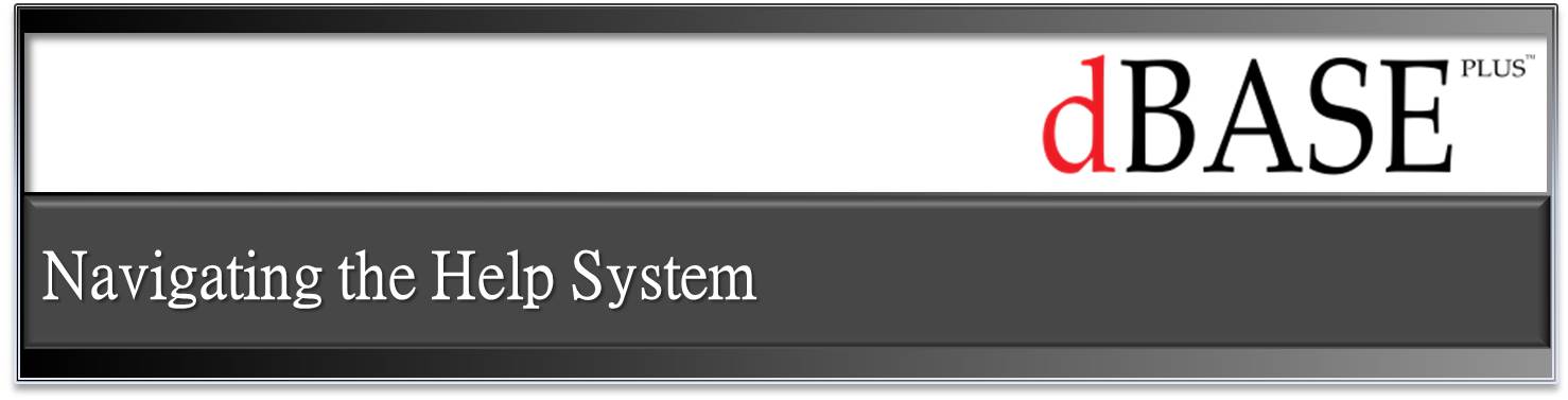 Navigating the HELP System