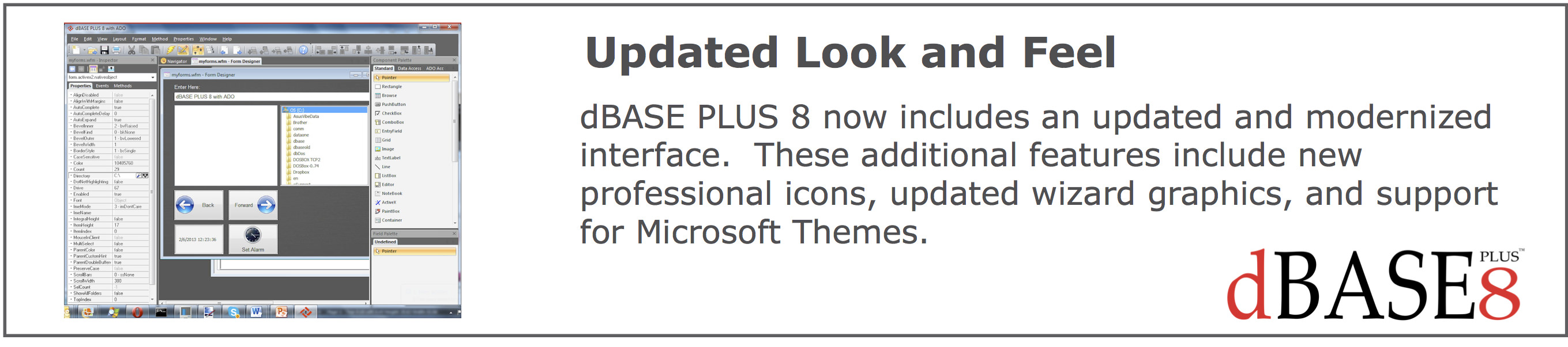 Announcing dBASE PLUS 8 – dBase, LLC.