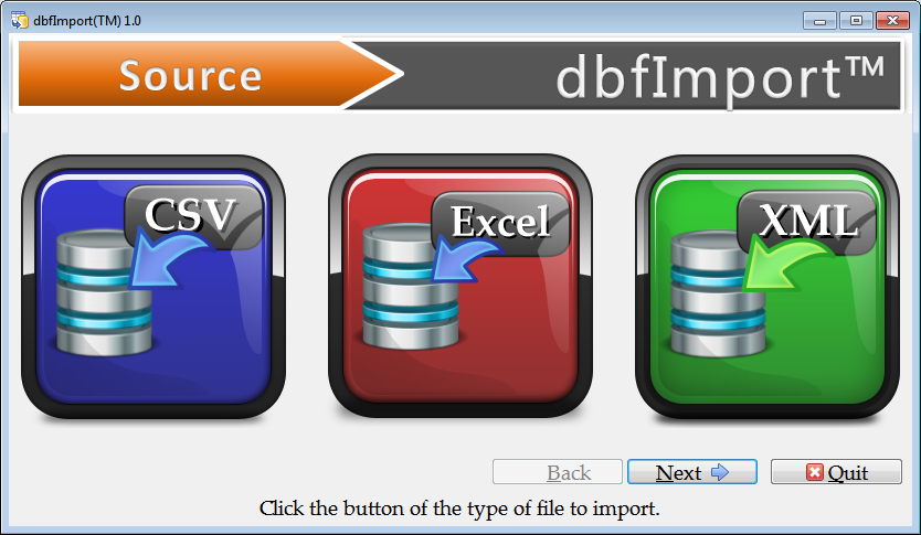 dbfImport – dBase, LLC. dbfImport – dBase, LLC.